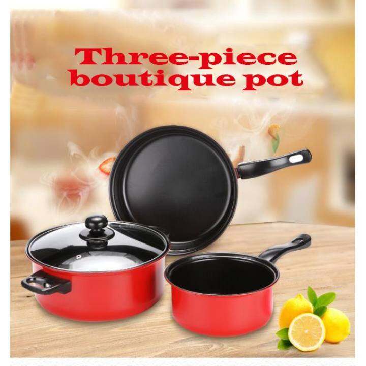 One Home Multi-purpose Non-stick Cookware Set AS556 | Lazada PH