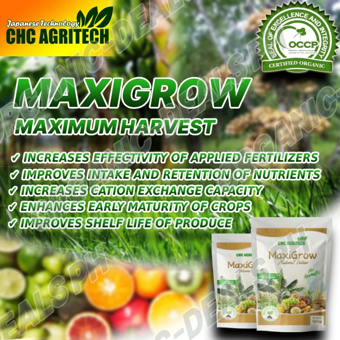 Organic - Deals PH CHC Maxigrow Organic Fertilizer for all kinds of ...