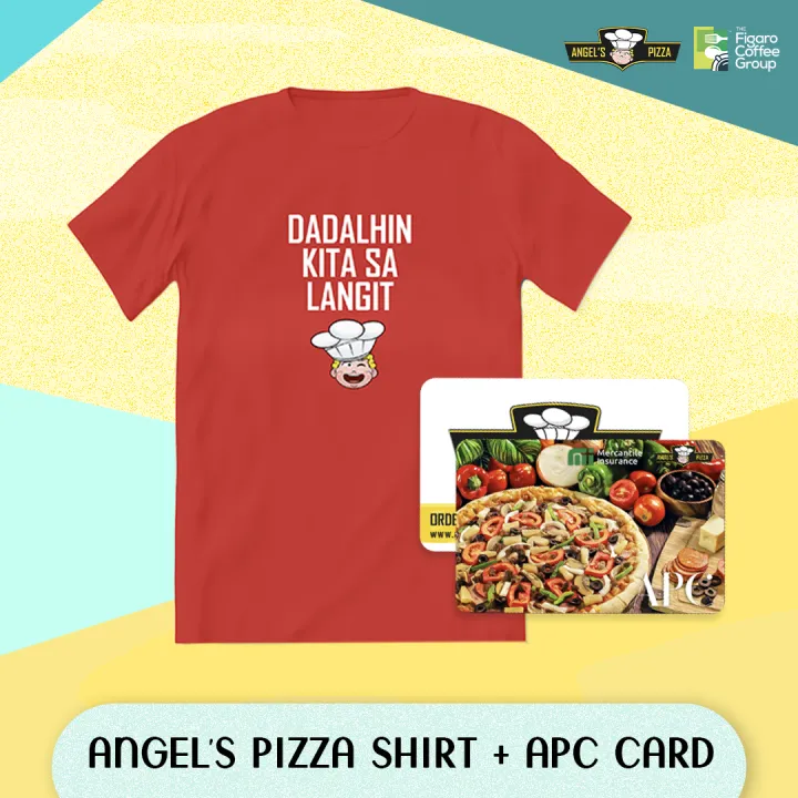 Angel's Pizza T-Shirt + APC Card | Lazada PH