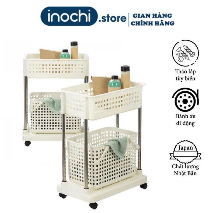 {inochi.store}Kệ để đồ giặt di động Nachi chính hãng INOCHI Nhưa Cao ...