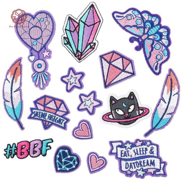 Pro Patch Store Wind Chime Feather DIY Embroidery Patches for ...