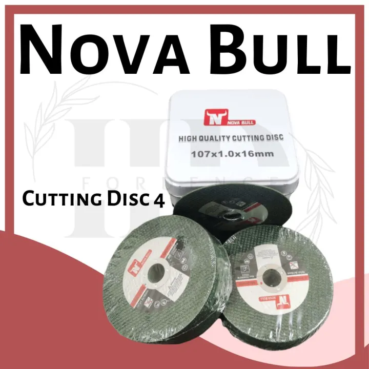 [Fordence] Nova Bull Cutting Disc 4" | Saw Blade High Quality | Lazada PH