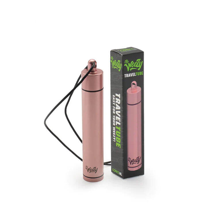The Weezy "Travel Tube" - Rose หลอดบรรจุกระบอกสูบสมุนไพรแบบพกพาเดินทาง ...
