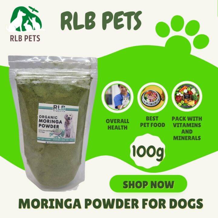 【COD】 100 grams Moringa Powder for Dogs Malunggay Overall Health w ...