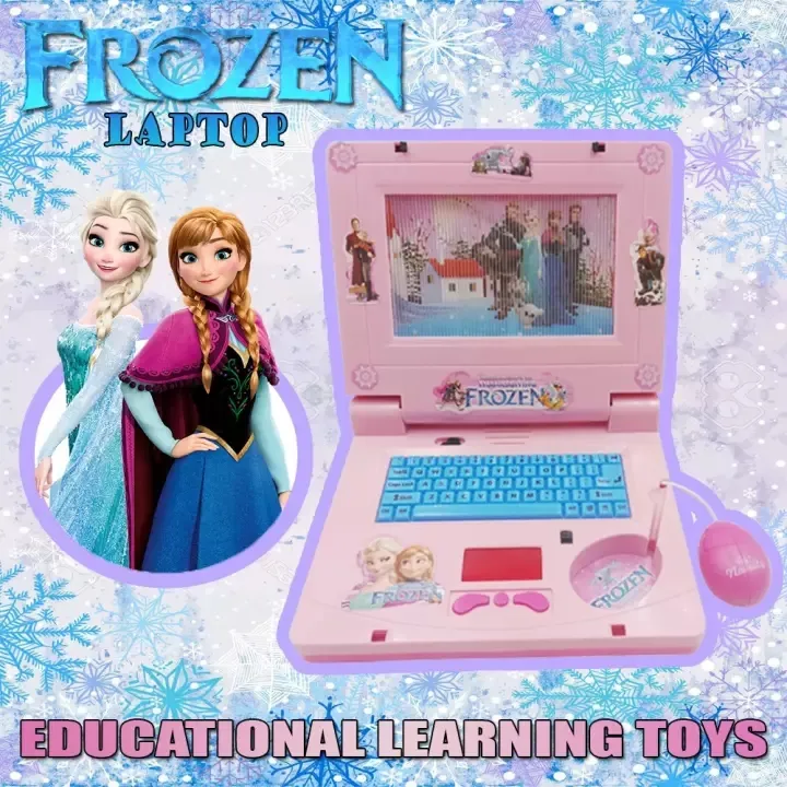 Educational Toy Frozen Laptop, Play While Learning Toy for Kids | Lazada PH