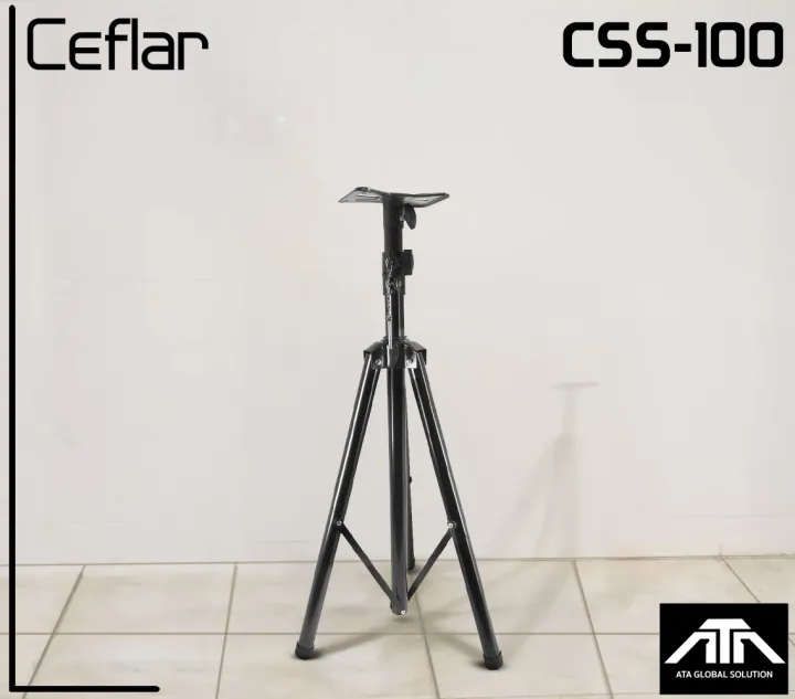 (ราคาต่อ 1อัน) Ceflar CSS 100 ขาตั้งลำโพง ข้อต่อโลหะทุกจุด แข็งแรง รุ่น ...