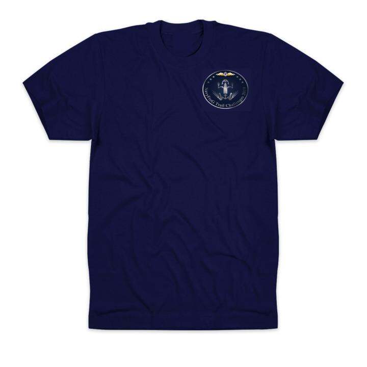 เสื้อยืดสีกรมท่า ลาย Navy Frog | Lazada.co.th