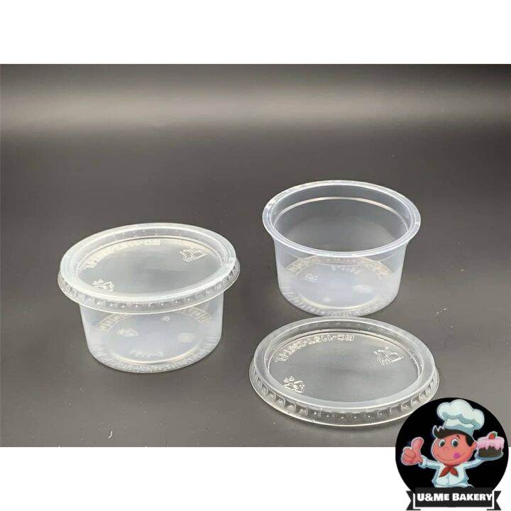 4oz PP Round Container 100pcs / bekas dadih, bekas sauce | Lazada