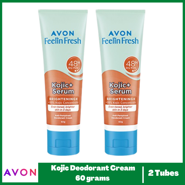 AVON Feelin Fresh Kojic Quelch 55g ( 2 TUBES ) | Lazada PH