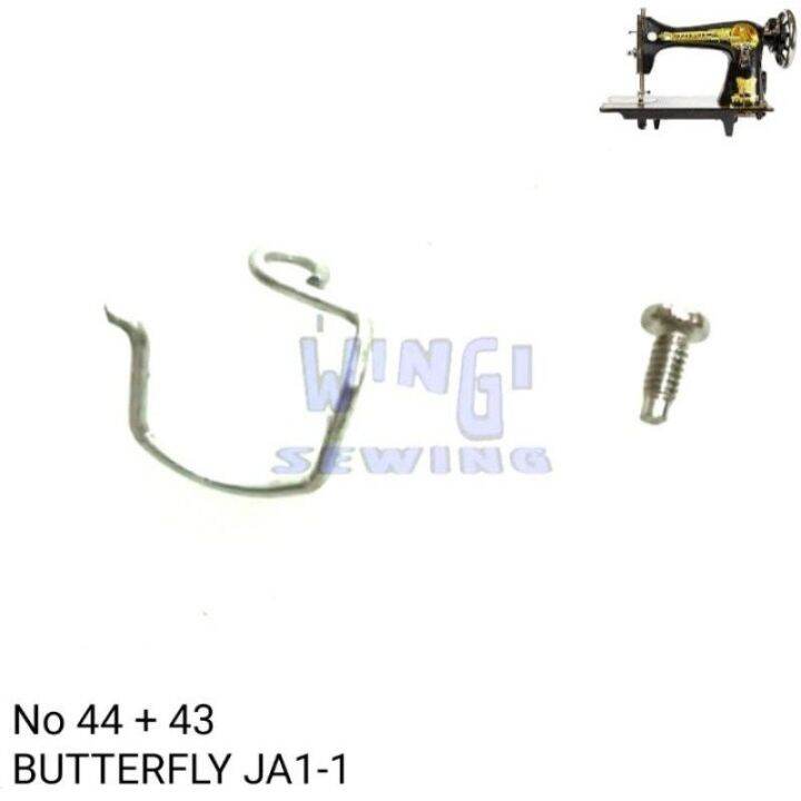 KAWAT BENANG CACING TIANG JARUM MESIN JAHIT TRADISIONAL NO 44 | Lazada ...