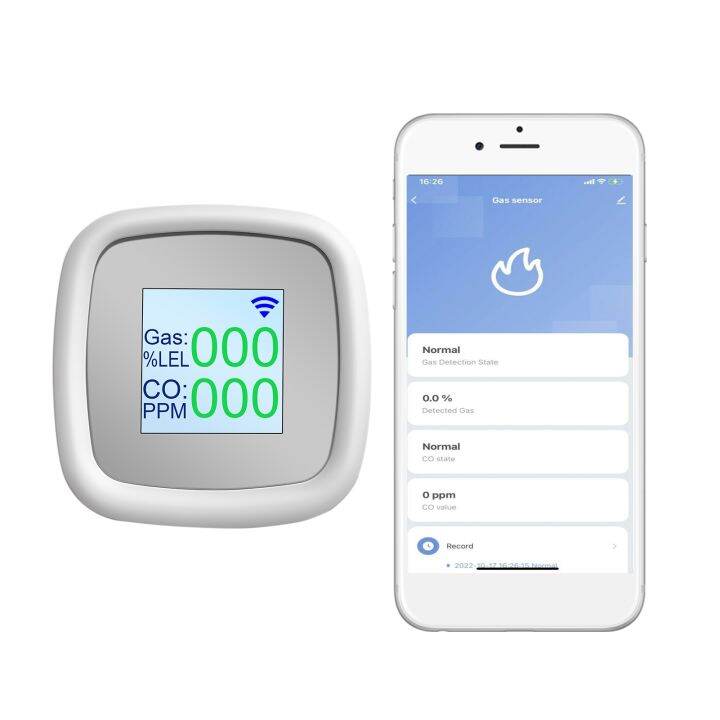 WIFI Combustible Gas Detector Digital Combustible Gas Detection ...