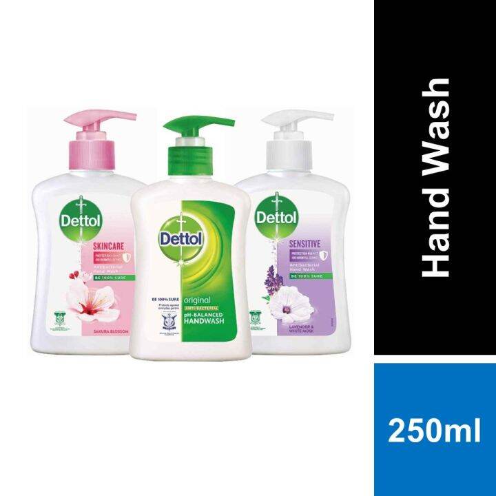 Dettol Antibacterial Liquid Hand wash 250ml Original / Skincare ...