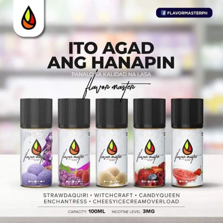 FLAVOR MASTER 100ML EJUICE | Lazada PH