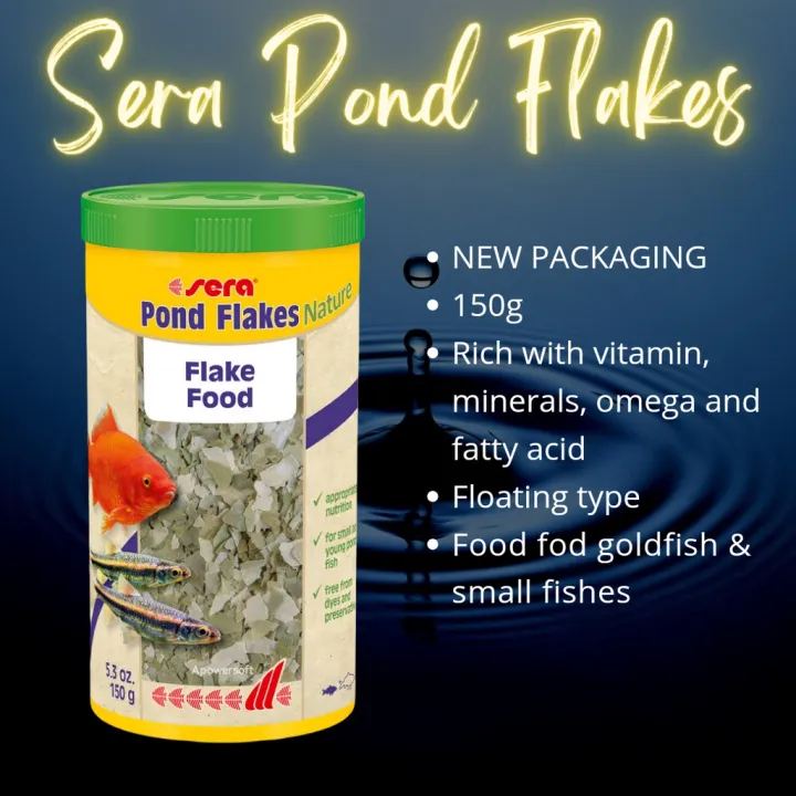SERA Pond Flakes 1000ml - New PACKAGING | Lazada PH