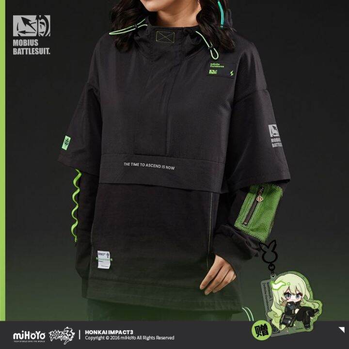 Mihoyo honkai impact 3 mobius jacket trouser mobius hoodie T-shirt ...