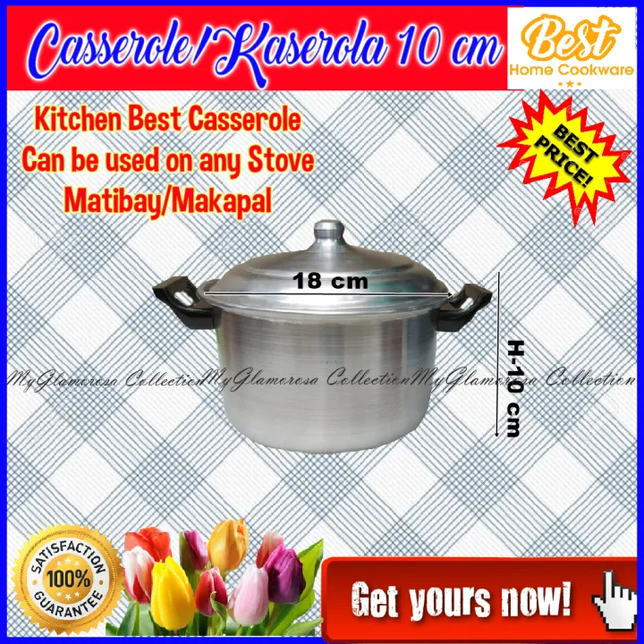 MyGlamorosa Collection Casserole/Kaserola 10cm Black Handle Kitchenware ...