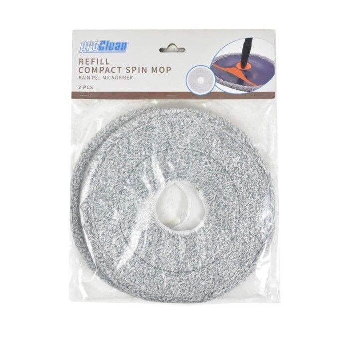 Refil Untuk Alat Pel Compact Proclean Refill Compact Spin Mop Isi 2 ...