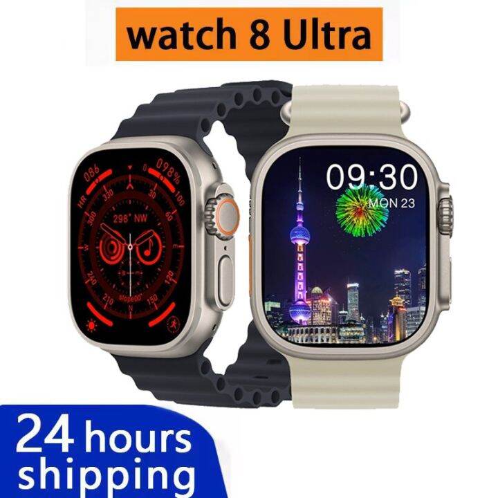New Ultra Smartwatch NFC GPS Bluetooth Call Men Women Smart Watch Blood ...