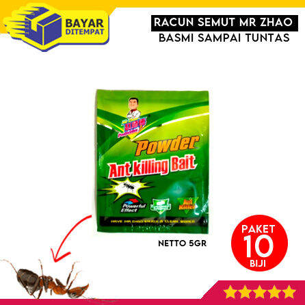 {Paket 10 Biji] Racun Semut Mr Zhou Obat Umpan Anti Koloni Semut Ampuh ...