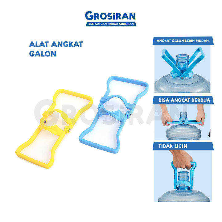 Alat Angkat Galon Double Handle Holder Pengangkat Penjepit Untuk Bantu ...