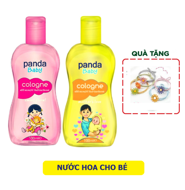 Nước hoa cho trẻ Panda Baby Cologne 100ml - Hương thơm dịu nhẹ an toàn ...