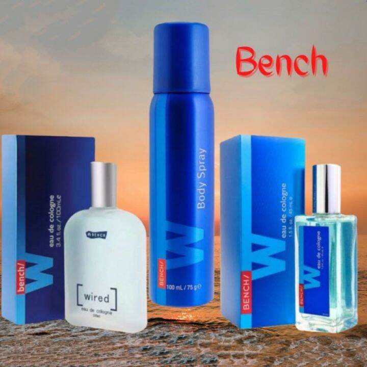 ORIGINAL BENCH PERFUME Men's Wired EDT 100ML OR 45ML | Lazada PH