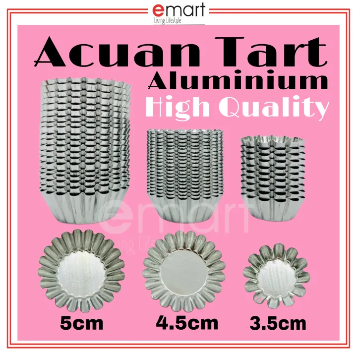 3.5cm/4.5cm/5cm Acuan Kuih Tart / Cheese Tart / Fruit Tart / Egg Tart ...