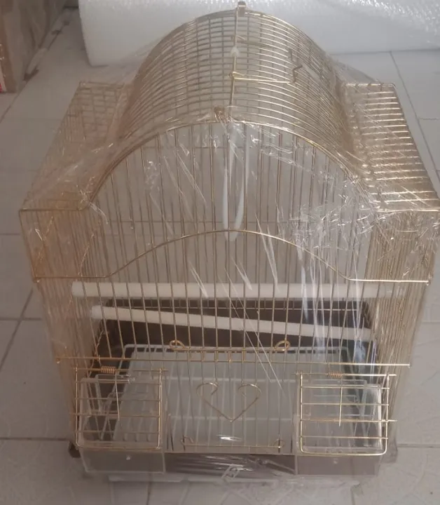 Golden color Bird cage | Lazada PH