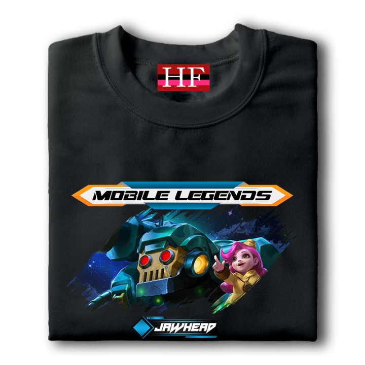 Jawhead T-shirt Mobile Legends tshirt for Men Women Unisex MLBB ML Tee ...