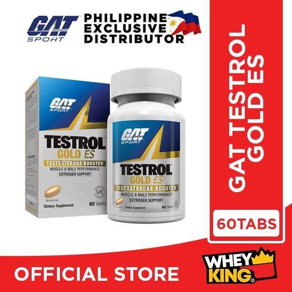 Testosterone Booster Testrol Gold ES by GAT Sport Muscle Male ...