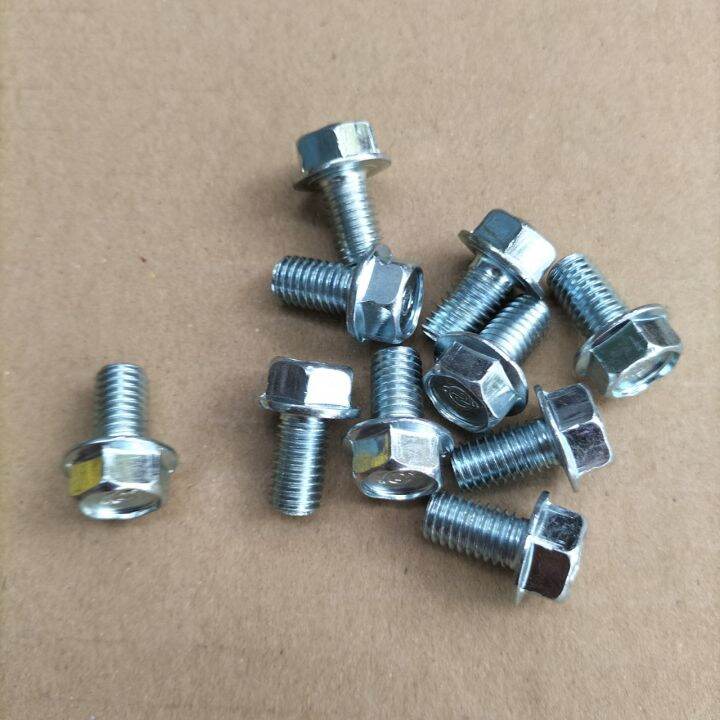 Compo 10 Bu lông liền lông đen M8 dài 20mm | Lazada.vn