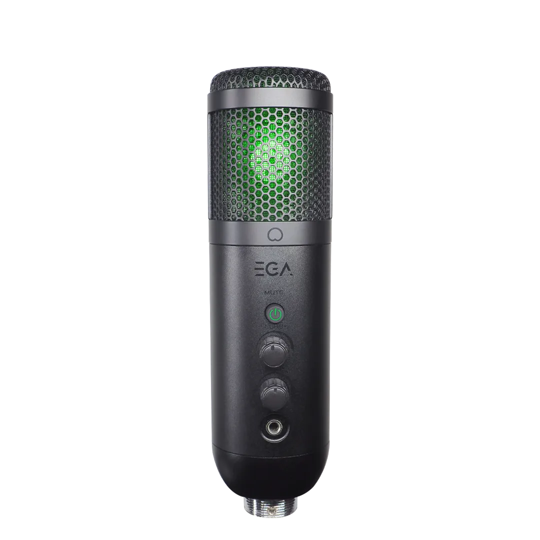 ไมค์คอม EGA TYPE MC4 Microphone Condenser 48kHz สาย USB ไมค์โครโฟน ...