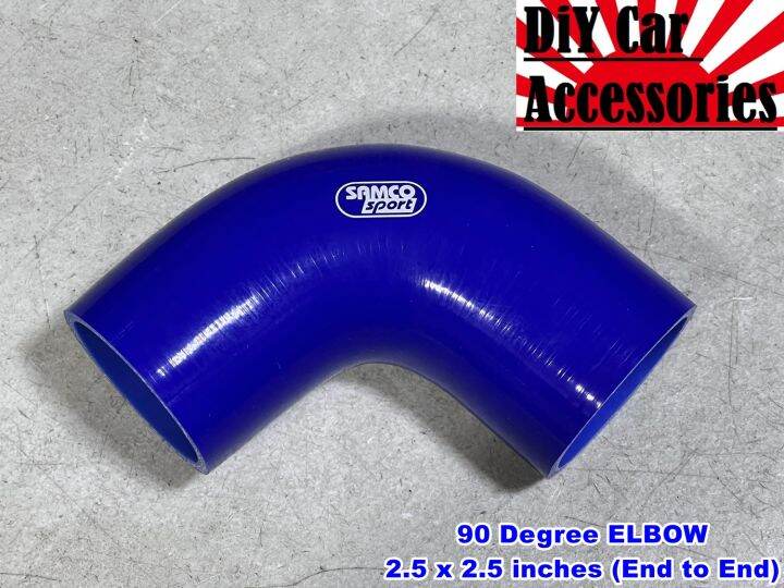 Samco Silicon Elbow Coupler 90 degree (2.5 x 2.5 inches) | Lazada PH