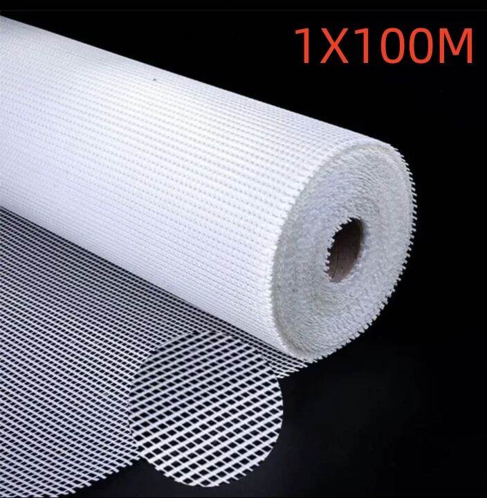 100m Fibermesh waterproof net 100gsm Fiberglass net (roll) | Lazada PH