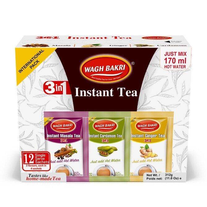 WAGH BAKRI Instant Tea Combo Pack 3 in 1 Sachets | Lazada