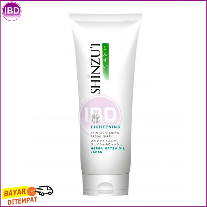 Shinzui Facial Wash For Lightening Skin dari Herba Matsu Oil Japan 80 ...