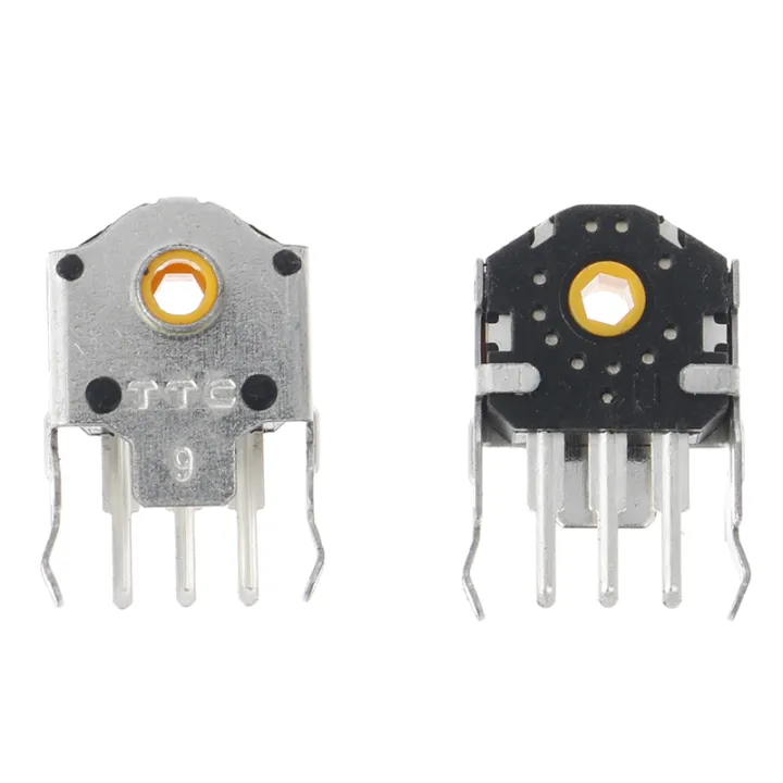 KAKA 2Pc TTC 9mm Gold Wheel Yellow Core Mouse Encoder for Logitech G703 ...