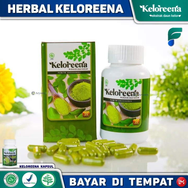 Keloreena Obat Herbal Ekstrak Daun Kelor - Keloreena Berkhasiat Untuk ...