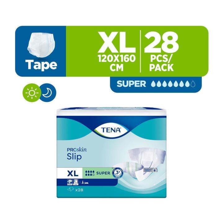 TENA PROskin Slip Super Unisex Adult Diapers - XL | Lazada Singapore
