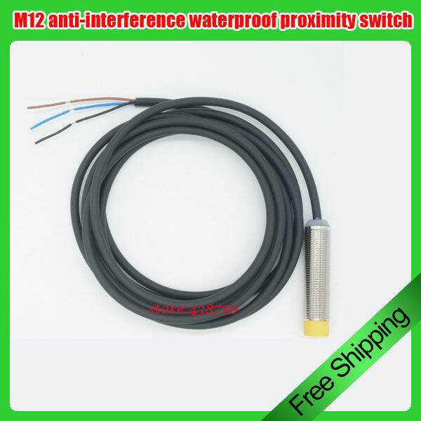 M12 anti-interference promisity switch AE12-4NO waterproof sensor 24V ...