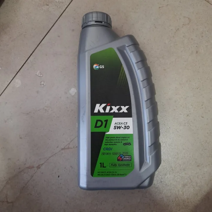 KIXX D1 ACEA C3 5W-30 1L(FULLY SYNTHETIC DIESEL ENGINE OIL) | Lazada PH