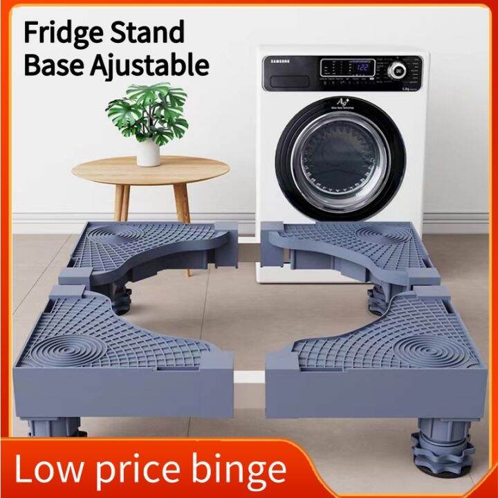 Fridge Stand Mover Washing Machine Stand Base Ajustable Refrigerator ...