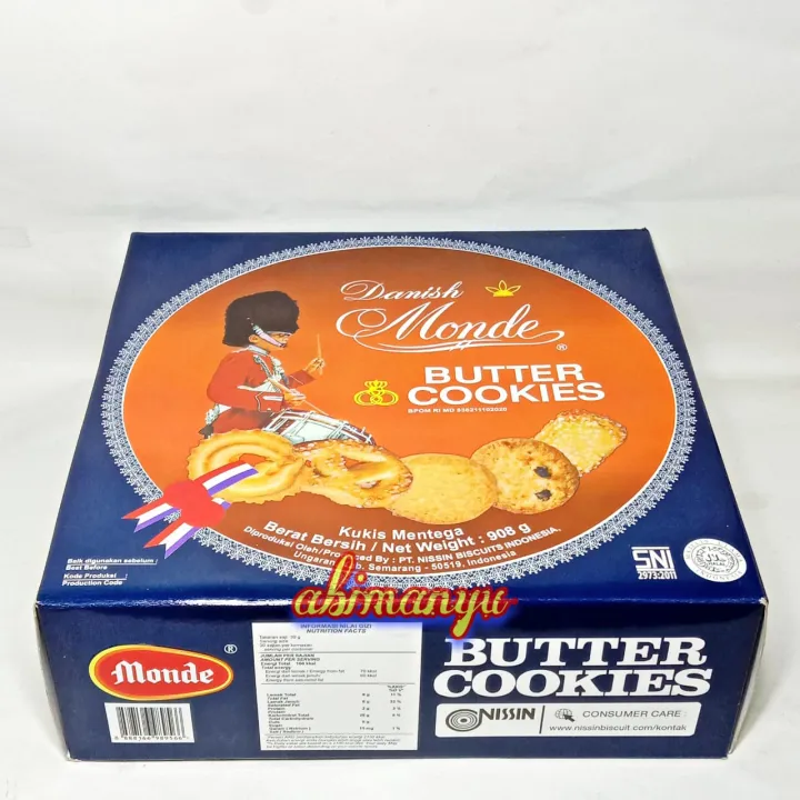 DANISH MONDE BUTTER COOKIES KALENG | Lazada Indonesia