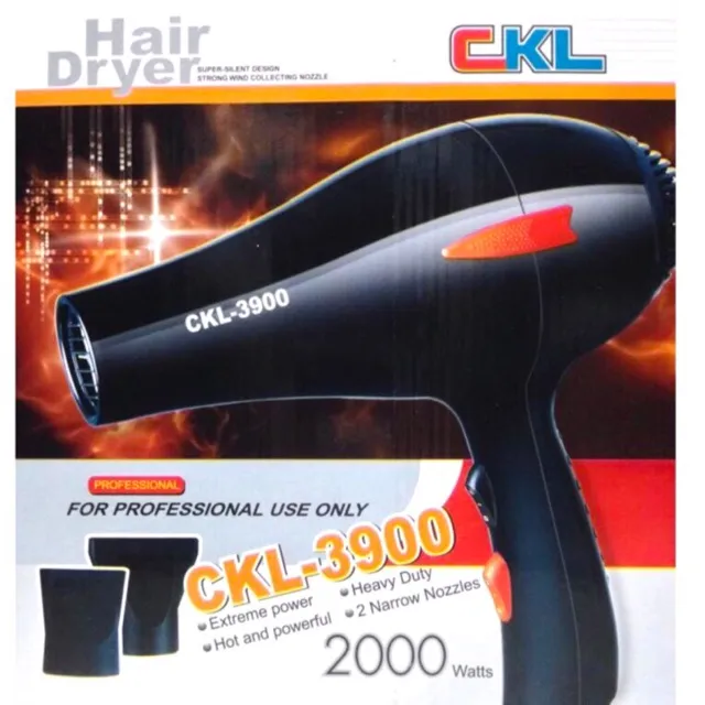 ราคาถูกที่สุด 🚀 ไดร์เป่าผม 3900 CKL 2000 สามารถ ปรับความร้อน แรงลม เป่าผม ไดเป่าผม ไดรเป่าผม ...