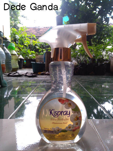 Kispray Botol Glamorous Gold 318ml / Kispray Botol Merah (Amoris ...