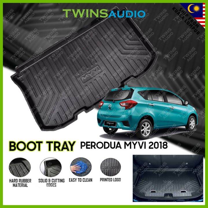 Car Boot Tray Trunk Tray Cargo Tray for Perodua Aruz 2019 / Honda ...