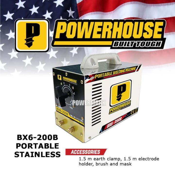 POWERHOUSE BX6-200B Portable Welding Machine 200 Amperes [POWERMARK ...