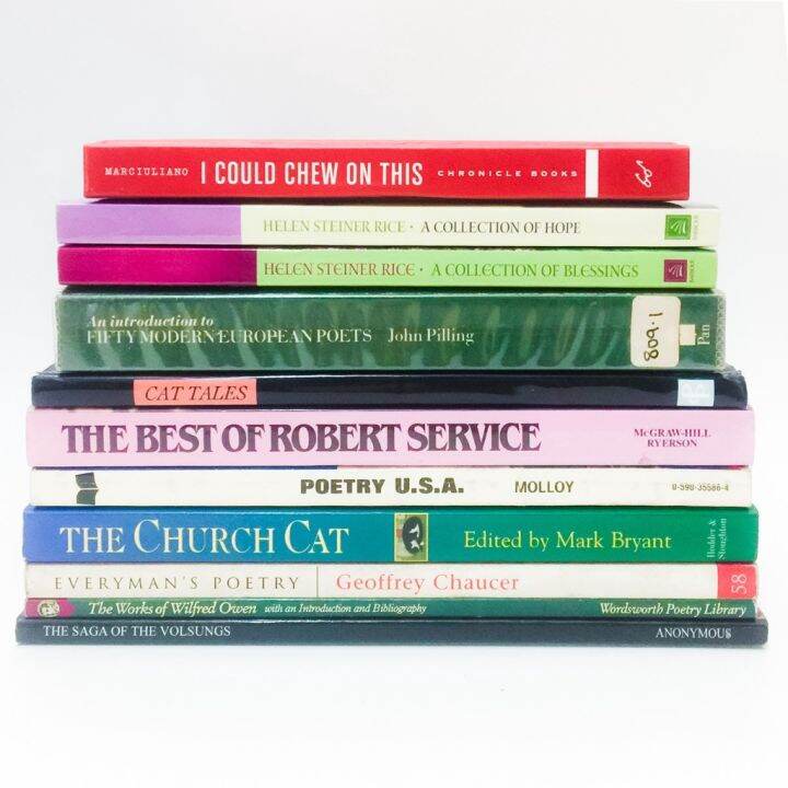 POETRY BOOKS Classic Poem Love Edgar Allan Poe Robert Frost Emily ...