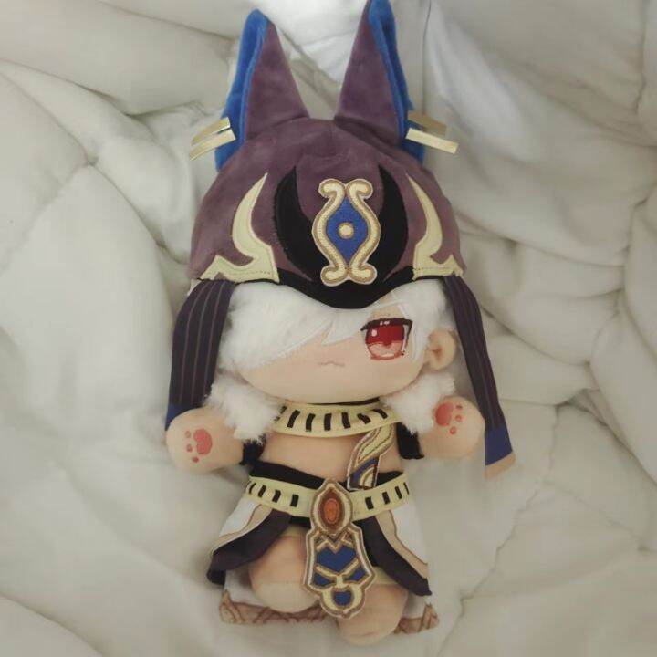 Pre-Sale 20CM Game Anime Genshin Impact Cosplay Sumeru Cyno Soft Rabbit ...