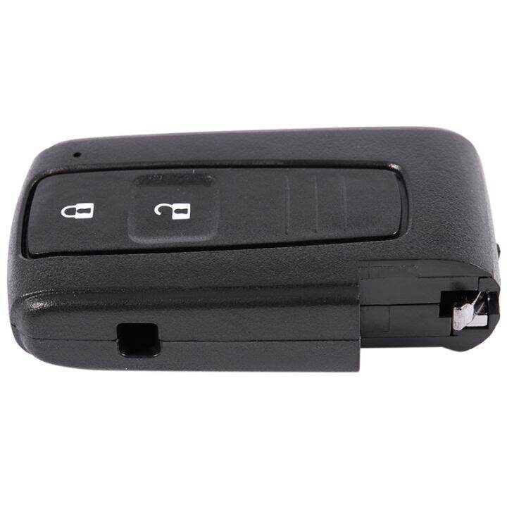 2 BUTTON SMART REMOTE KEY CASE SHELL & BLADE For TOYOTA COROLLA VERSO ...